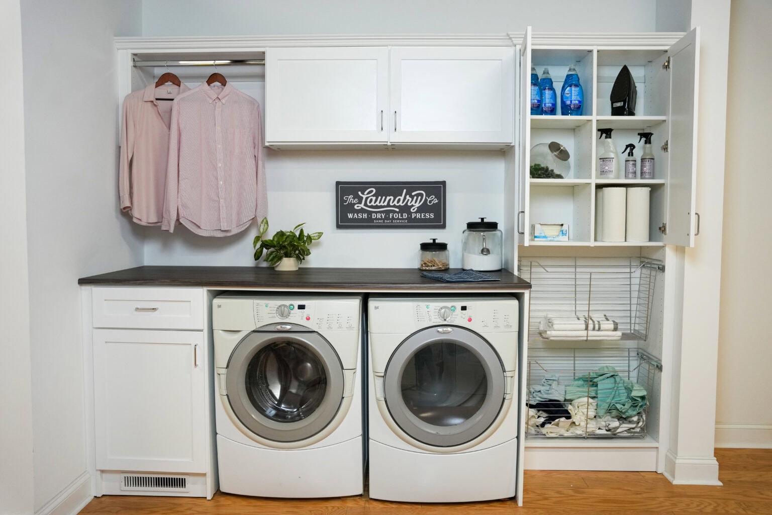 11 Small Laundry Room Storage Ideas | Renuity