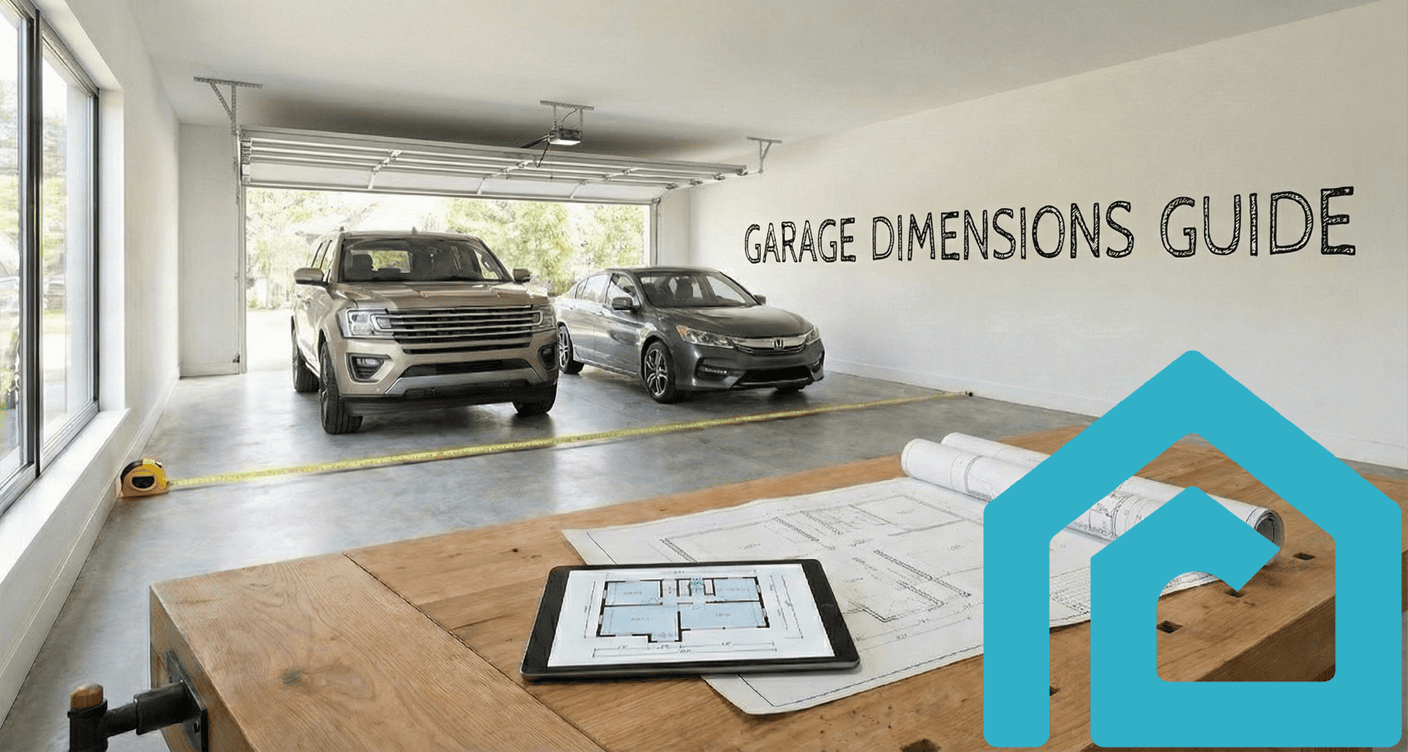 Standard Garage Dimensions & Sizes (1, 2, 3 & 4 Car Guide)