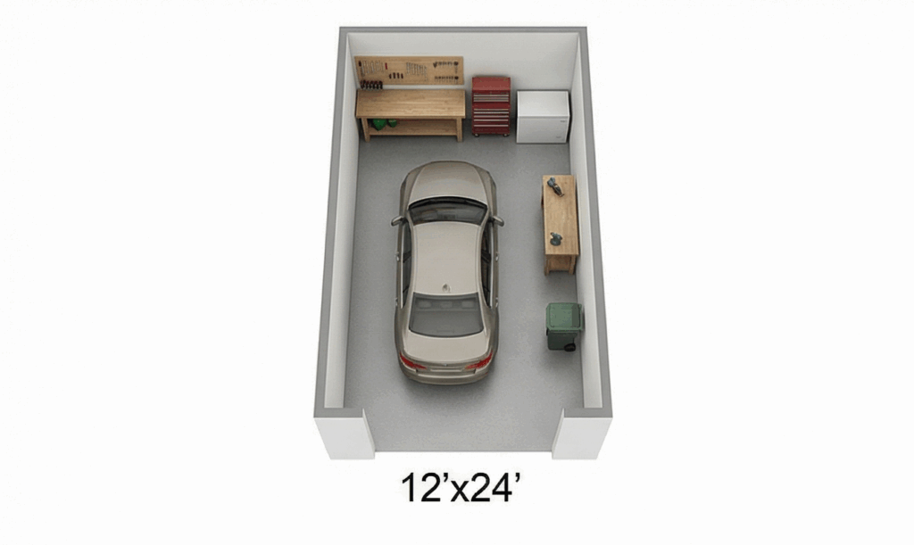 Standard Garage Dimensions & Sizes (1, 2, 3 & 4 Car Guide)